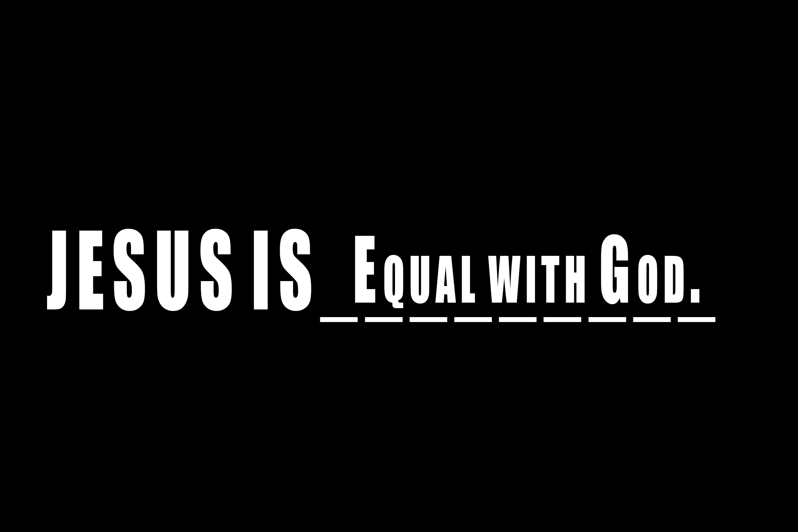 God Equal Quotes